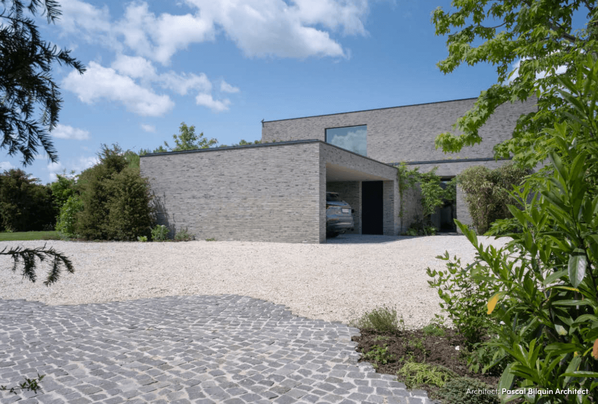 Idyllische nieuwbouw langs de Leie, Architect Pascal Bilquin